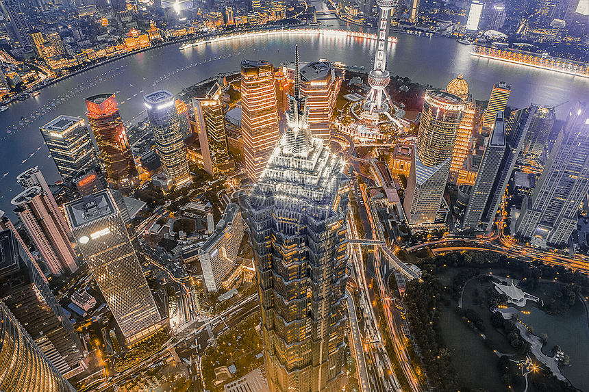 金色年华-陆家嘴高清图片下载-正版图片500530901-摄图网