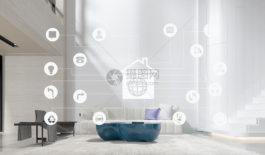 智能家居图片素材-正版创意图片500576994-摄图网