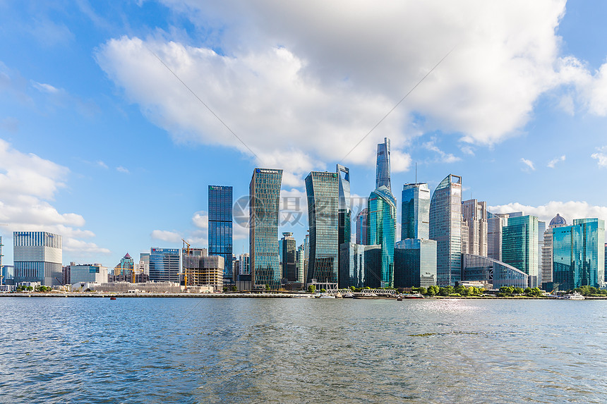 浦东陆家嘴现代建筑高清图片下载-正版图片500621006-摄图网