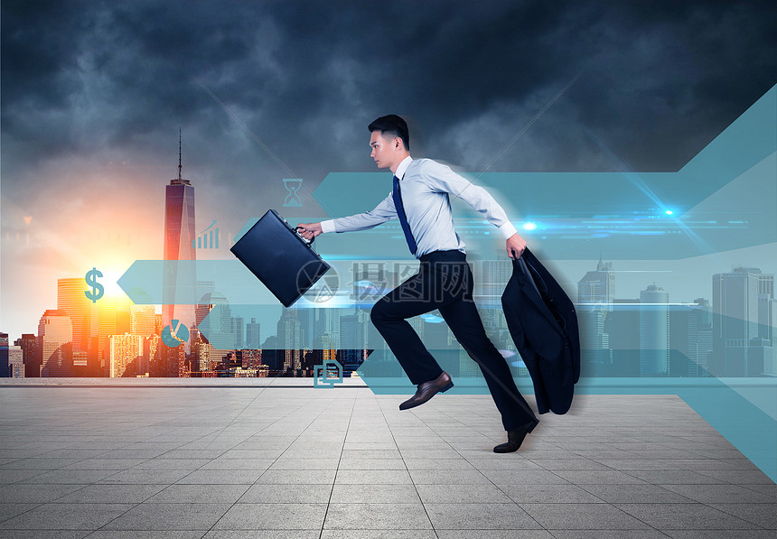 奔跑图片素材-正版创意图片500630737-摄图网