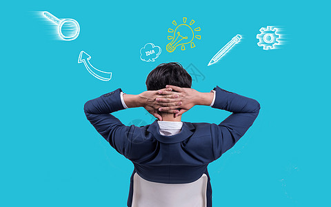 思考简笔画图片_思考简笔画素材_思考简笔画高清图片_摄图网图片下载