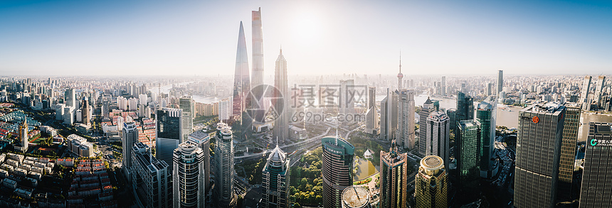 城市建筑上海陆家嘴天际线高清图片下载-正版图片500720533-摄图网