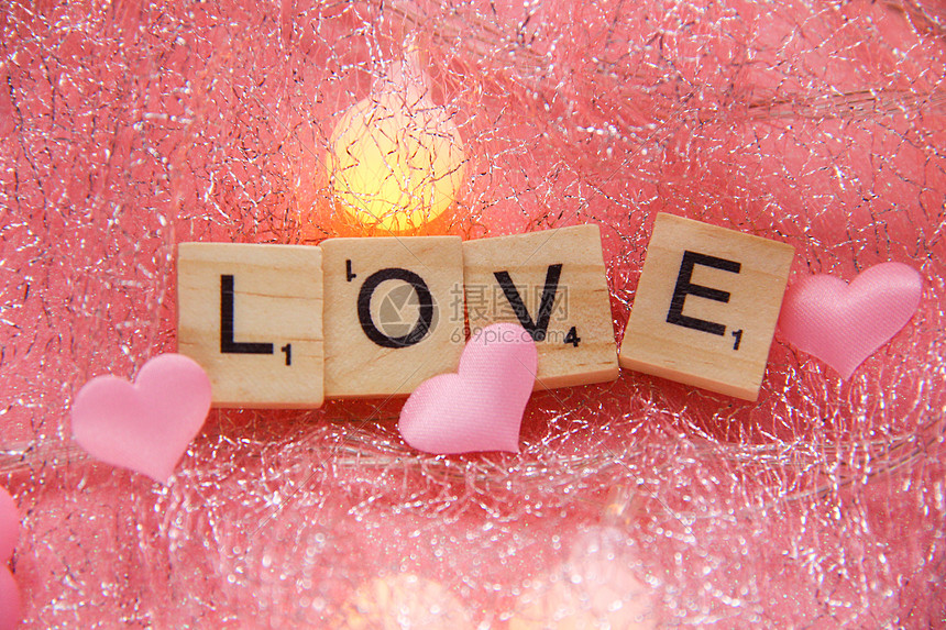 粉色LOVE高清图片下载-正版图片500761822-摄图网