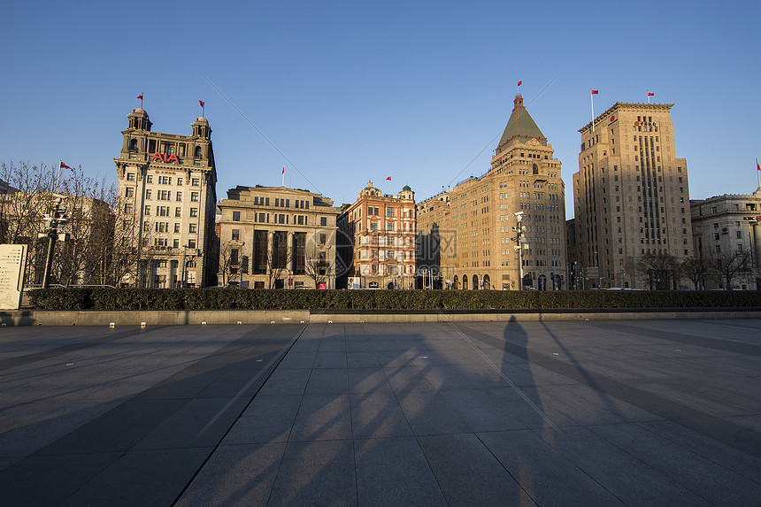 上海外滩建筑群高清图片下载-正版图片500790858-摄图网