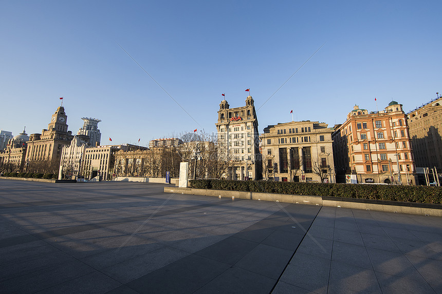 上海外滩建筑群高清图片下载-正版图片500790860-摄图网