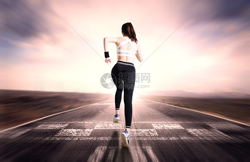 奔跑图片素材-正版创意图片500801791-摄图网