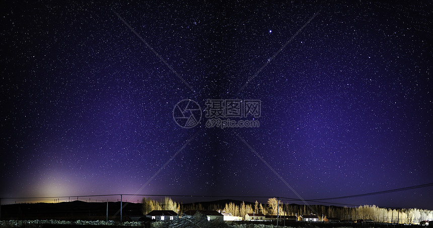 夜晚星空高清图片下载-正版图片500834119-摄图网