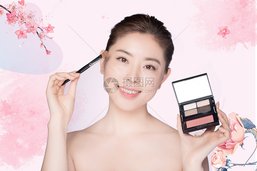 美容化妆图片素材 正版创意图片500853405 摄图网