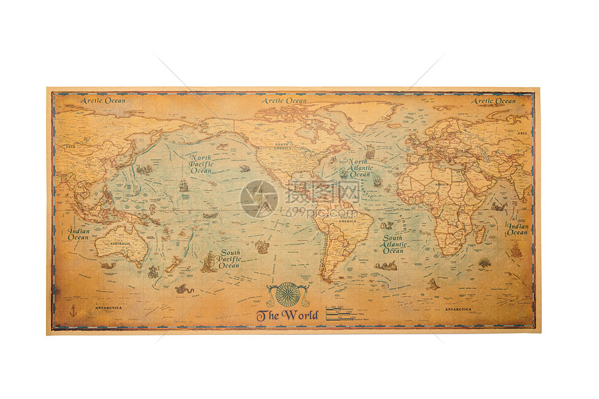 复古航海图高清图片下载-正版图片500882670-摄图网