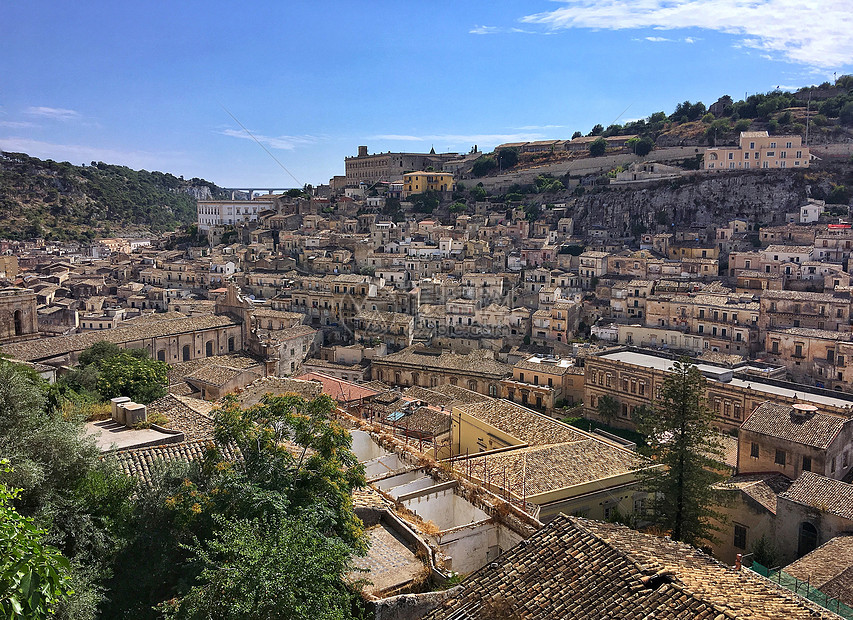 意大利西西里岛古镇风光高清图片下载-正版图片500898497-摄图网