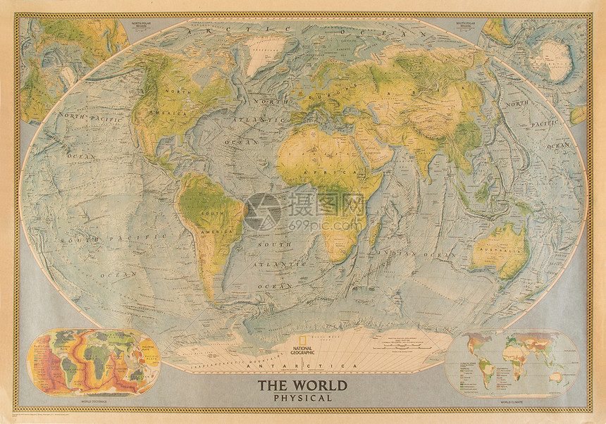 复古世界地形图高清图片下载-正版图片500948525-摄图网