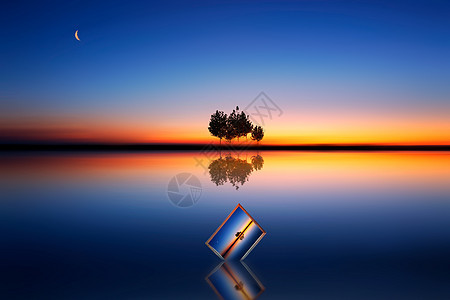 夜景玉渊潭高清图片下载-正版图片500316555-摄图网