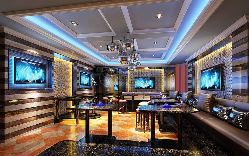 现代ktv包房图片素材-正版创意图片501076701-摄图网