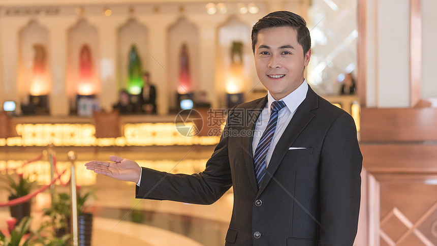 酒店前台接待高清图片下载-正版图片501119010-摄图网