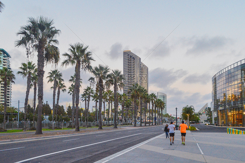 美国圣地亚哥街景高清图片下载-正版图片501271874-摄图网