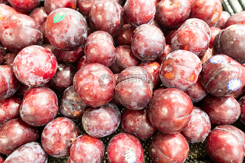 时令水果-红李子高清图片下载-正版图片501277718-摄图网