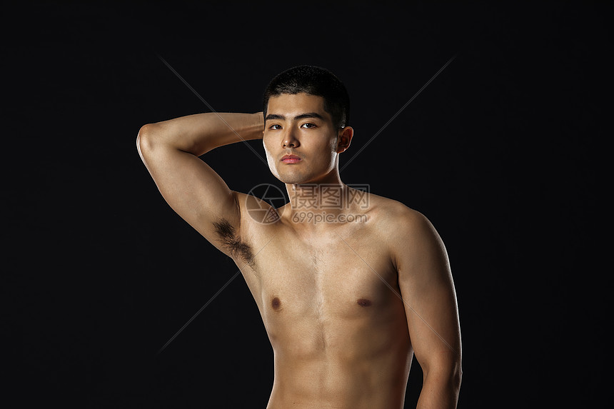 男性身材展示高清图片下载-正版图片501314708-摄图网