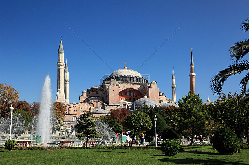 伊斯坦布尔圣索菲亚酒店高清图片下载-正版图片501477628-摄图网