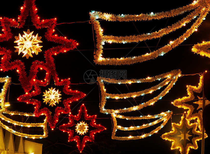 圣诞灯高清图片下载-正版图片501477733-摄图网