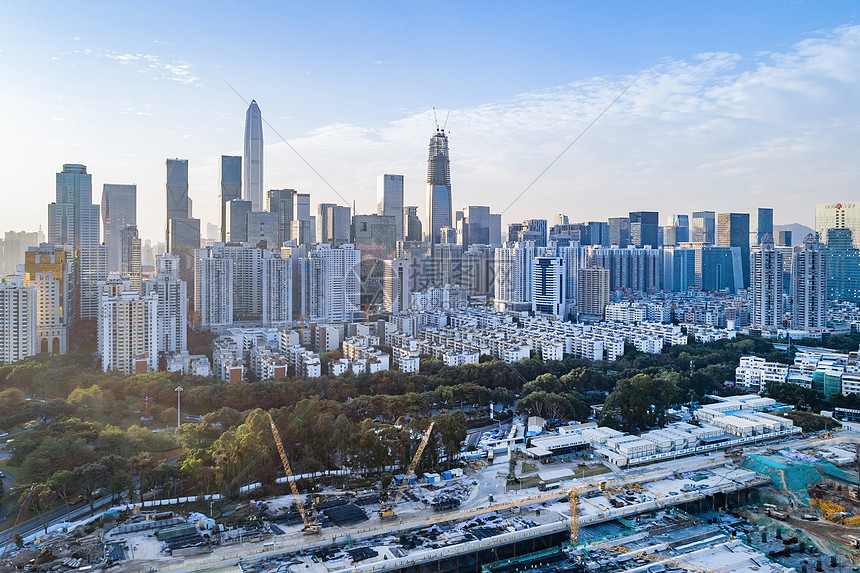 深圳市福田区城市风光高清图片下载-正版图片501545657-摄图网