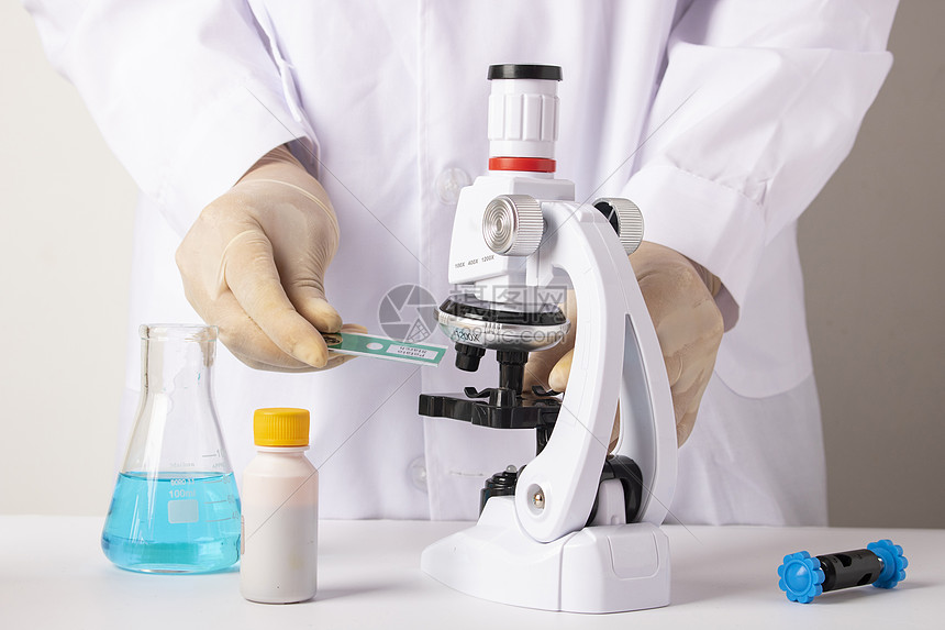 实验室显微镜观察研究高清图片下载-正版图片501648373-摄图网