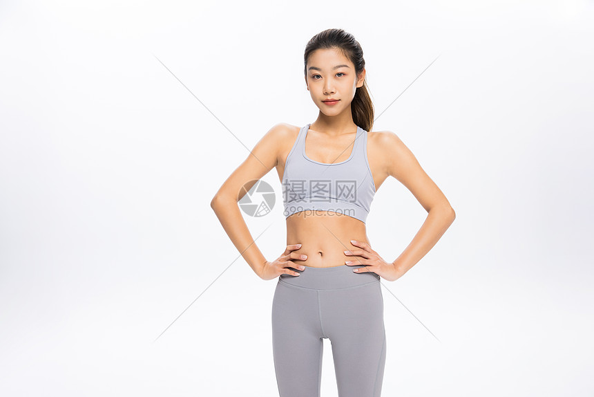 健身女性身材展示高清图片下载-正版图片501726832-摄图网