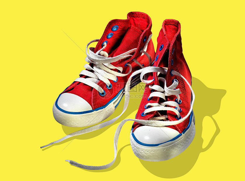 红运动鞋高清图片下载-正版图片501821645-摄图网