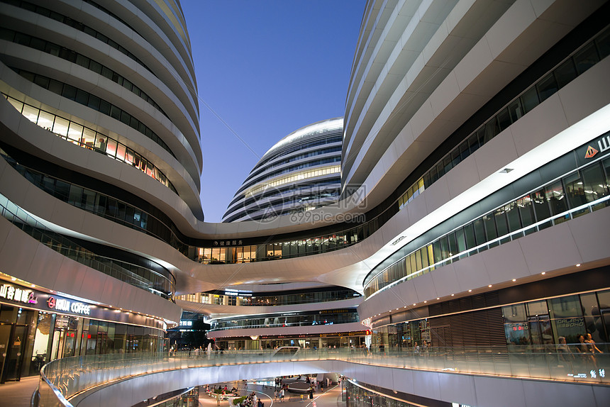北京银河SOHO高清图片下载-正版图片501912437-摄图网