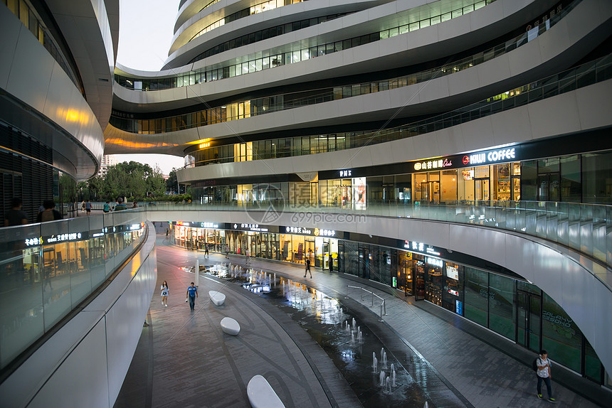 建造首都银河soho北京银河SOHO高清图片下载-正版图片501912445-摄图网
