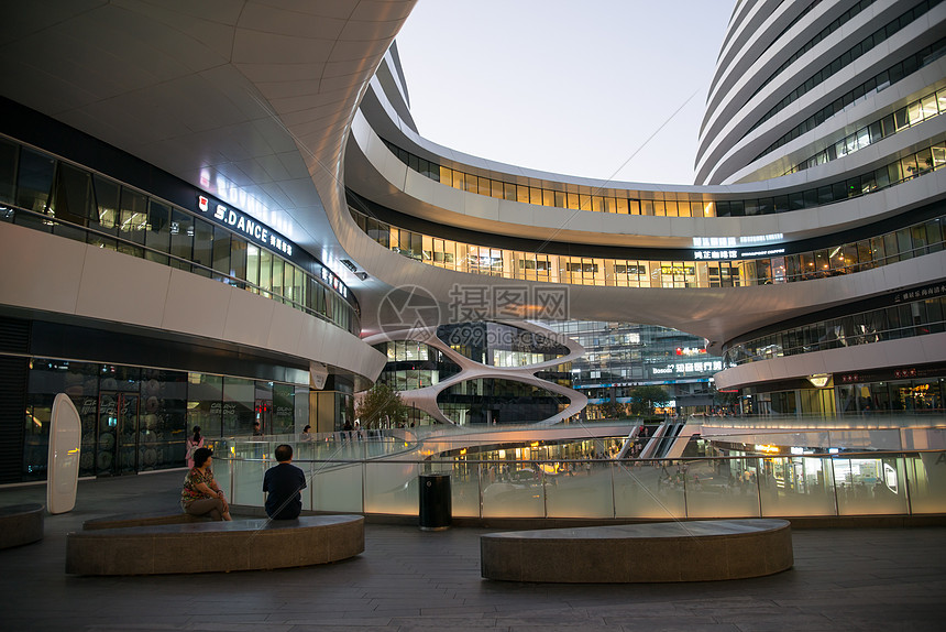 北京银河SOHO高清图片下载-正版图片501912723-摄图网
