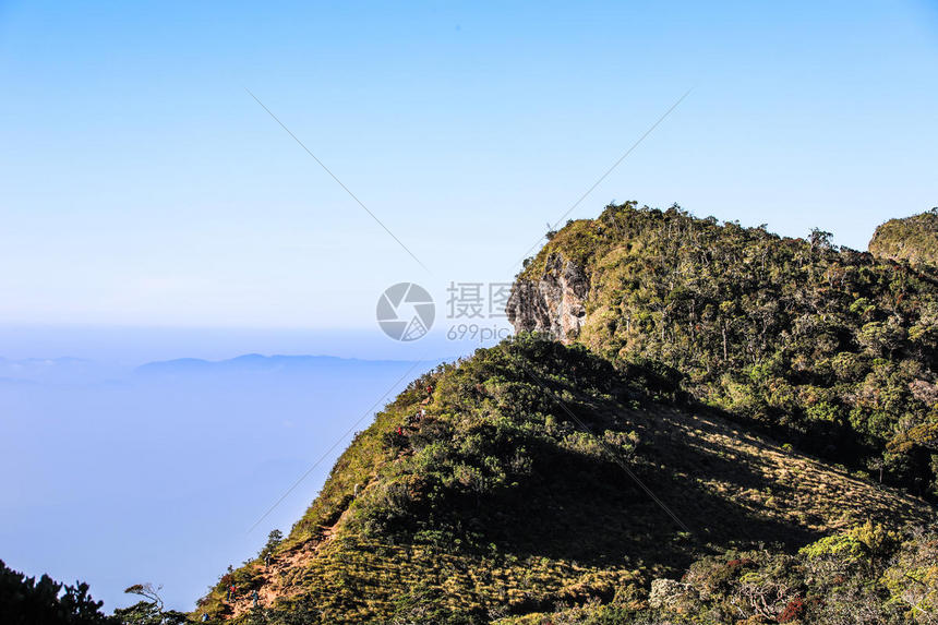斯里兰卡霍顿平原世界尽头高清图片下载-正版图片502403164-摄图网
