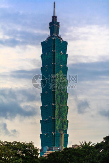 台北101大厦高清图片下载-正版图片502422226-摄图网