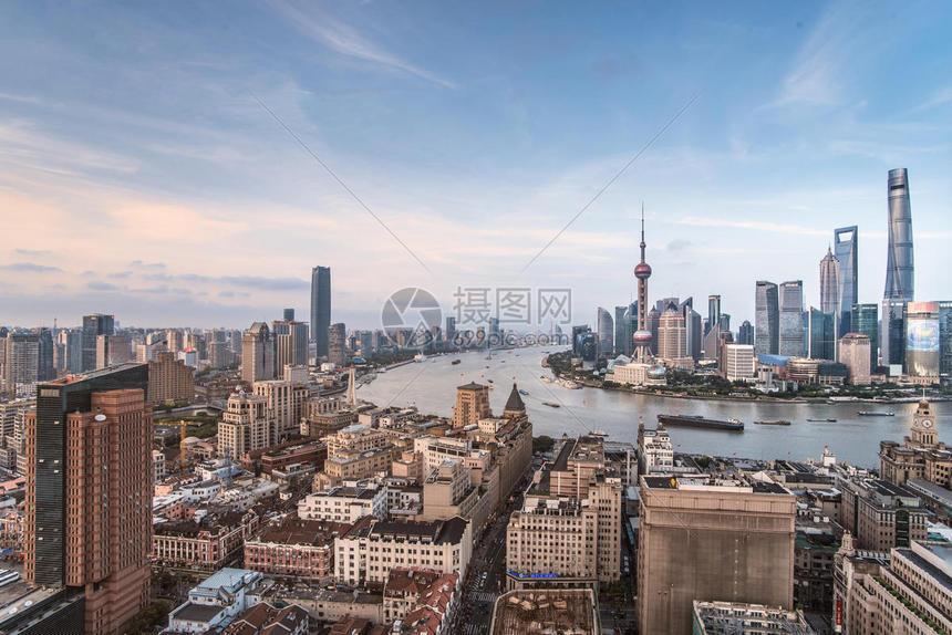 上海陆家嘴城市风光高清图片下载-正版图片502462477-摄图网