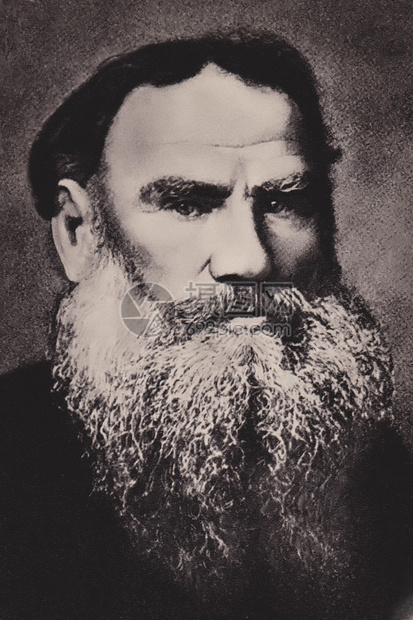 俄罗斯作家列夫托尔斯泰的肖像1828高清图片下载-正版图片502566345-摄图网