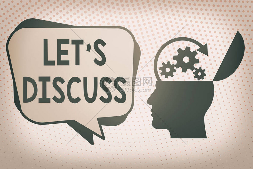 写笔记显示让我们讨论谈论某事以达成决定或说服胡分析的商业概念剪影顶部打高清图片下载-正版图片502594255-摄图网
