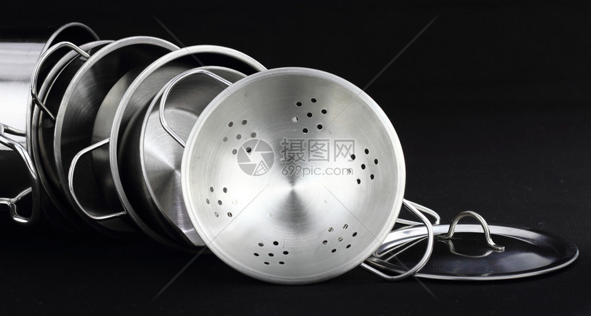 不锈钢厨具组高清图片下载-正版图片502619972-摄图网