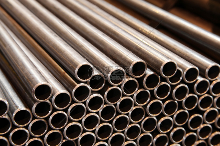 工厂生产的钢管高清图片下载-正版图片502622045-摄图网