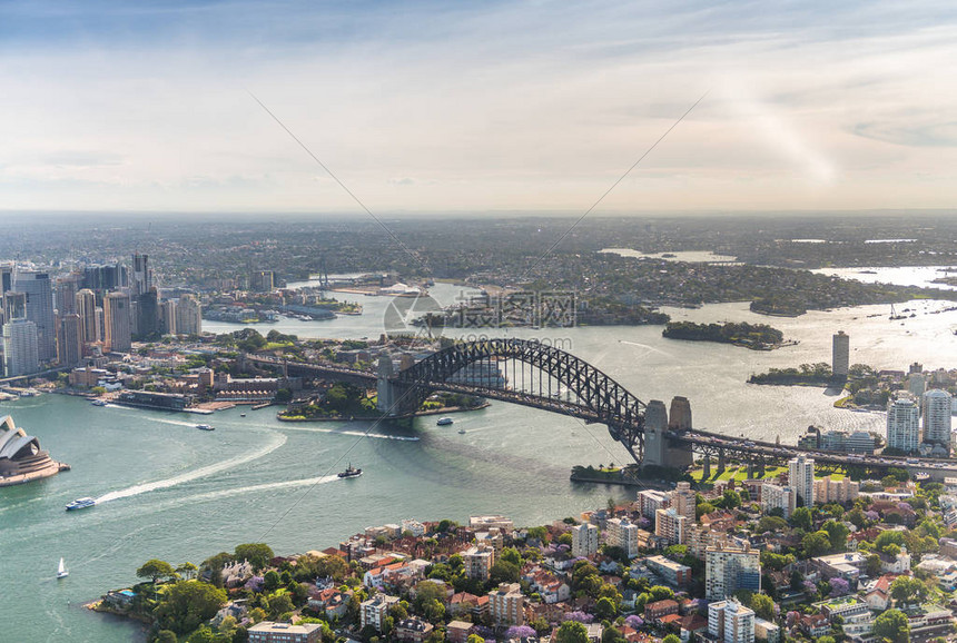 从澳大利亚悉尼的直升机上高清图片下载-正版图片502638563-摄图网