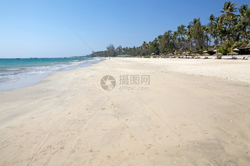 Ngapali海滩位于若开邦高清图片下载-正版图片502648379-摄图网