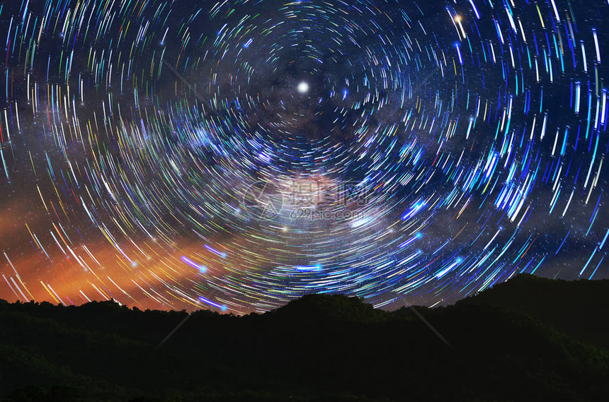 夜晚的星空高清图片下载-正版图片502651183-摄图网