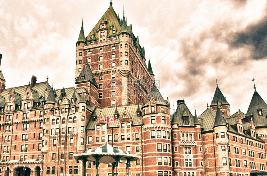 加拿大魁北克市古老高清图片下载-正版图片502658015-摄图网