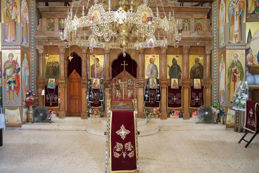 东正教堂内高清图片下载-正版图片502689527-摄图网