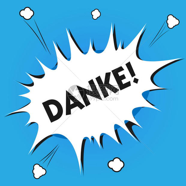 显示Danke的书写笔记商业照片展示用作德语感谢的非正式高清图片下载-正版图片502707905-摄图网