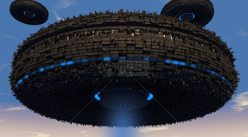 3D设计UFO图片素材-正版创意图片502725661-摄图网