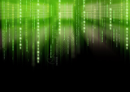 数据科学二进制代码大数据分析信息在矩阵列中流动一零代码由一零数字文本尾随散景组成计算机显示高清图片下载-正版图片504446191-摄图网