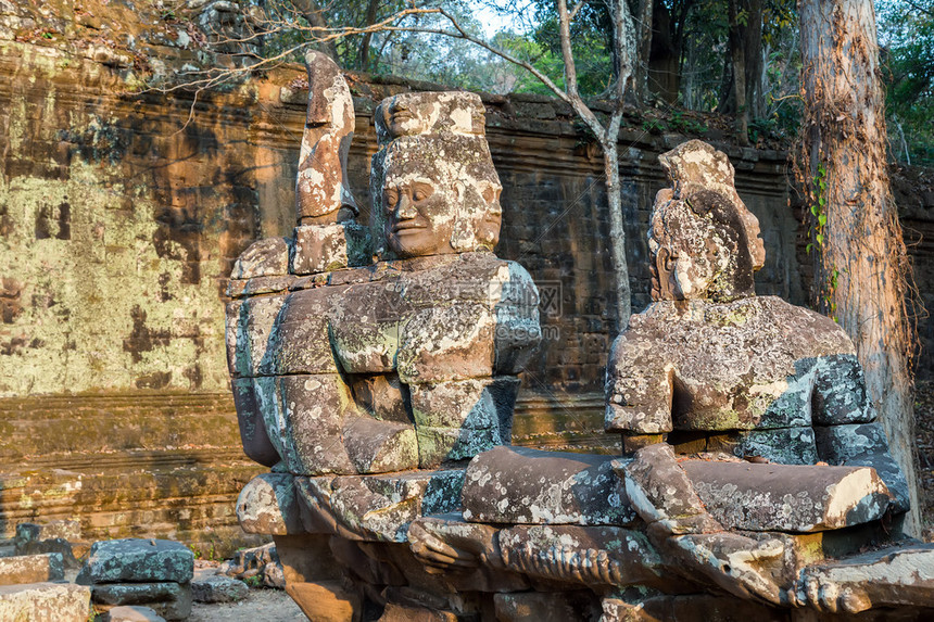 吴哥窟遗址高清图片下载-正版图片502757030-摄图网