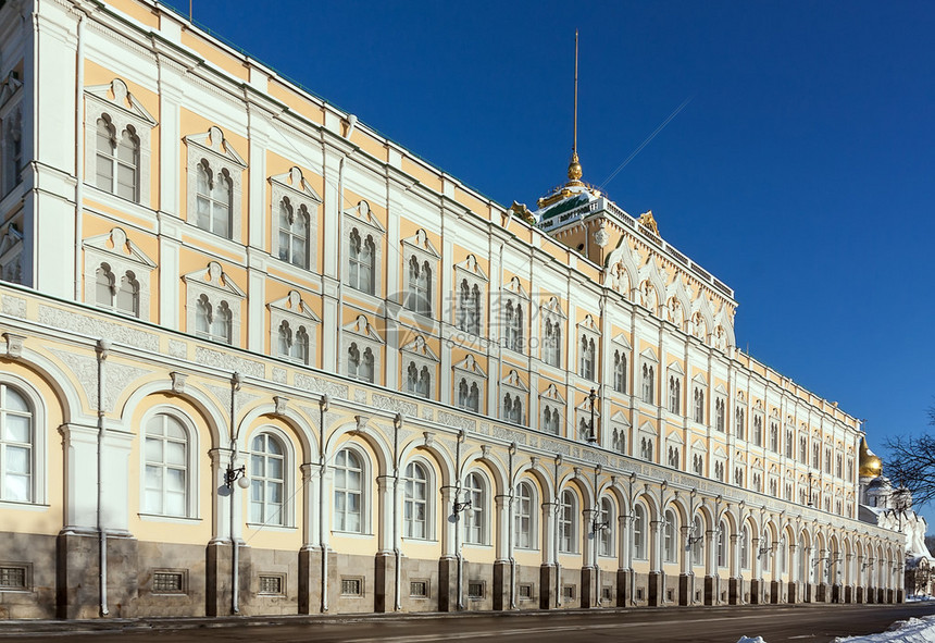 大克里姆林宫建于1837年至1849年在莫斯科高清图片下载-正版图片502758559-摄图网