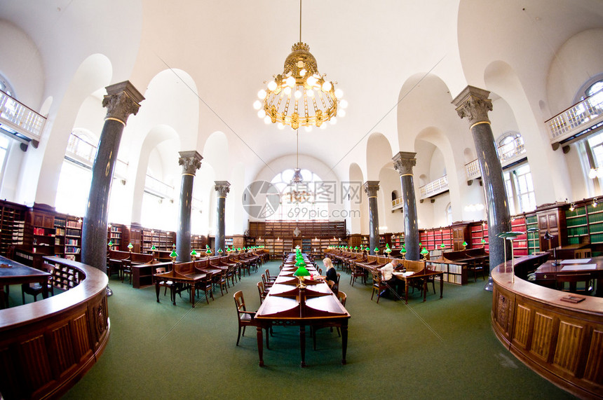 历史图书馆鱼眼照片高清图片下载-正版图片502817689-摄图网