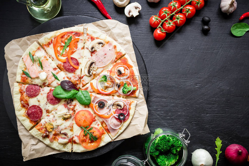 自制意大利比萨高清图片下载-正版图片502883651-摄图网