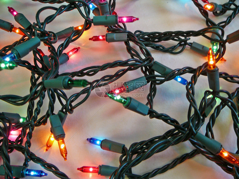 圣诞灯开着高清图片下载-正版图片502911610-摄图网